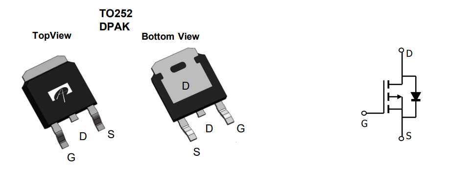 CXT – Từ ý tưởng đến sản phẩm - AOD407 Mosfet P-CH 60V 12A TO252