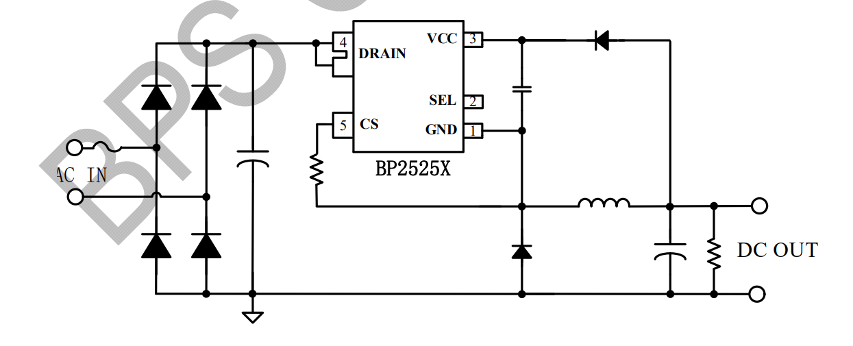 CXT – Từ ý tưởng đến sản phẩm - BP2525F AC-DC Converters SOT-33-5A