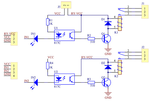 CXT – Từ ý tưởng đến sản phẩm - Module 2 Relay 12V Với Opto Cách Ly ...