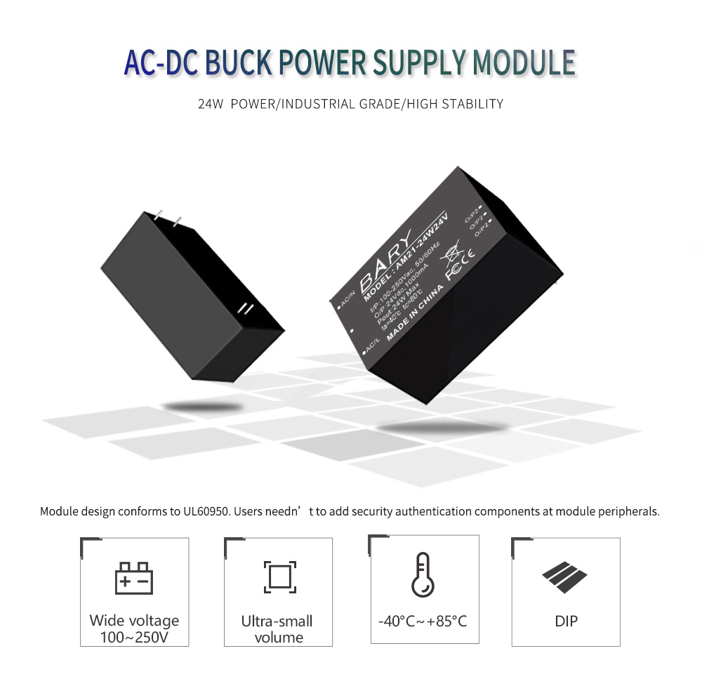 CXT – Từ ý tưởng đến sản phẩm - AM21-12W24V Module Nguồn AC-DC 24V 0.5A 12W