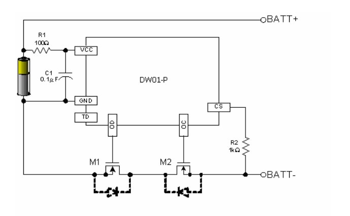 CXT – Từ ý tưởng đến sản phẩm - DW01 IC Bảo vệ Pin SOT23-6