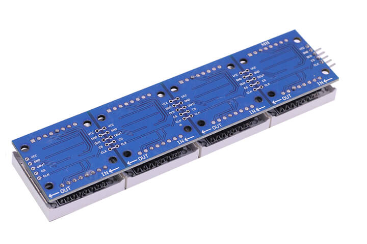 CXT – Từ ý tưởng đến sản phẩm - Module LED matrix 8x32 MAX7219 màu đỏ