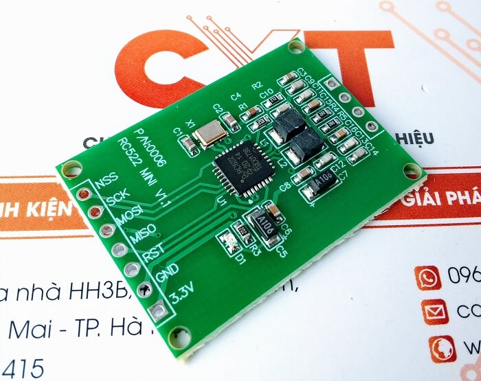 CXT – Từ ý tưởng đến sản phẩm - Module RFID RC522 Mini